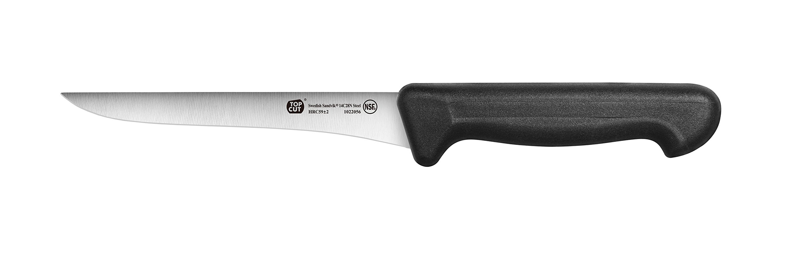 Top Cut by Cangshan | P2 Series 1022056 Swedish Sandvik 14C28N Steel Boning Knife, 6-Inch