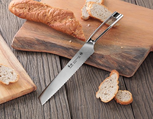 Cangshan N1 Series 59793 German Steel Forged Bread Knife, 8-Inch