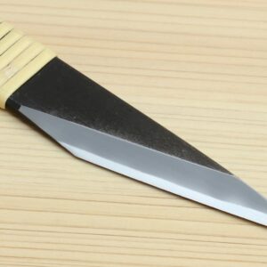 Yoshihiro High Carbon White Steel #1 Kiridashi Knife Made in Japan Chef Tools (Width:18mm)