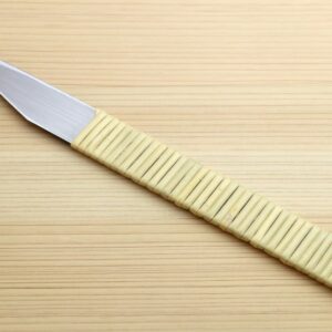 Yoshihiro High Carbon White Steel #1 Kiridashi Knife Made in Japan Chef Tools (Width:18mm)