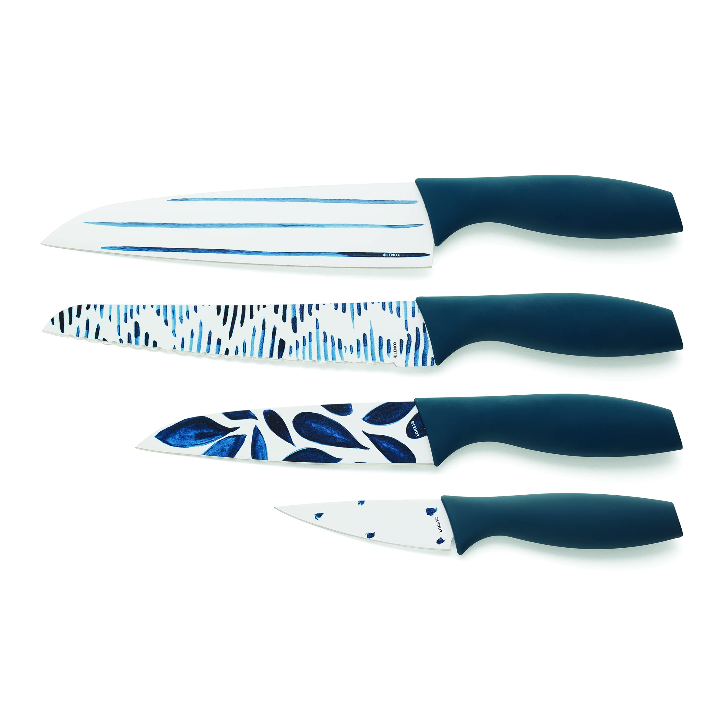 Lenox Blue Bay 4-Piece Knife Set, 0.95 LB, 0