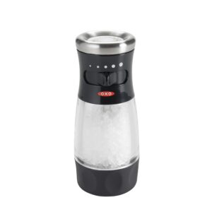 oxo salt grinder, clear