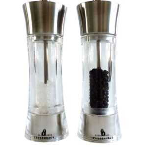 Zassenhaus Pepper + Salt Mill 7.0-inch