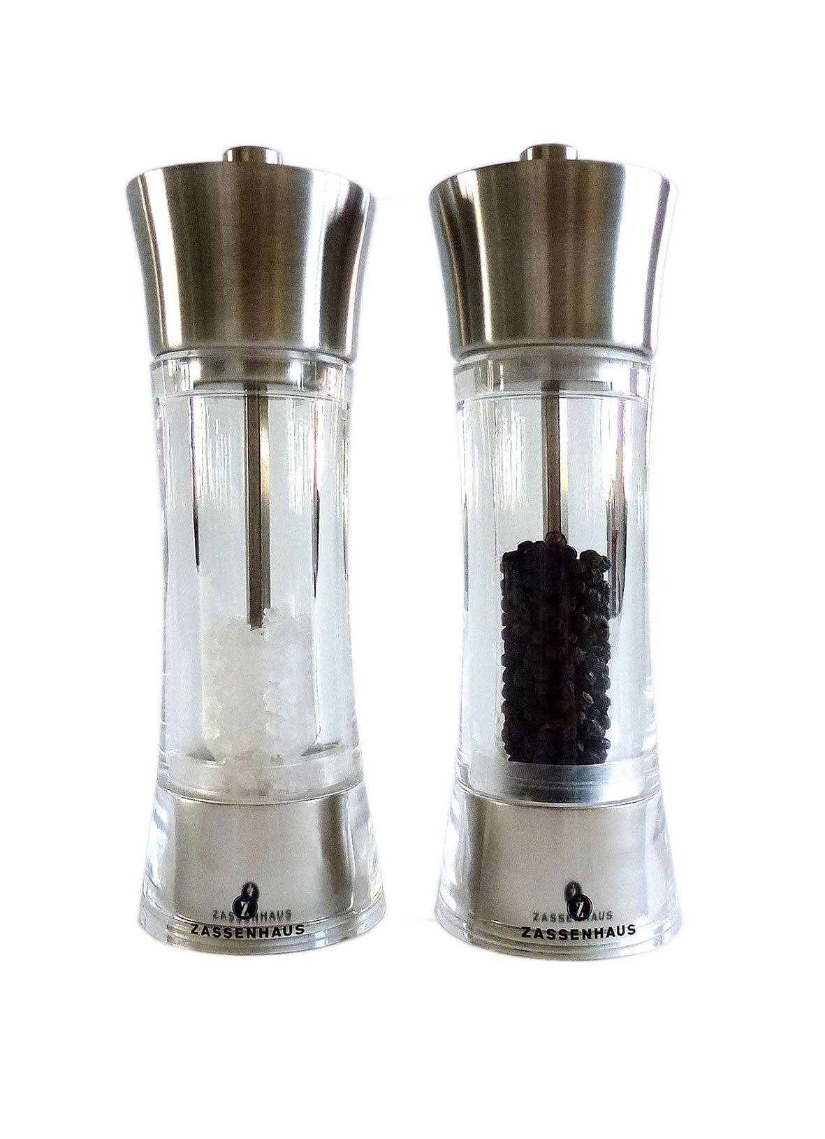 Zassenhaus Pepper + Salt Mill 7.0-inch