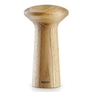 EVA SOLO - Salt & pepper mill oak - Grinder from CrushGrind, 25-year guarantee on the ceramic parts - Oak (High)