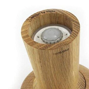 EVA SOLO - Salt & pepper mill oak - Grinder from CrushGrind, 25-year guarantee on the ceramic parts - Oak (High)