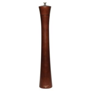 fletchers' mill newport pepper mill, walnut stain - 17 inch, adjustable coarseness fine to coarse, made in u.s.a.