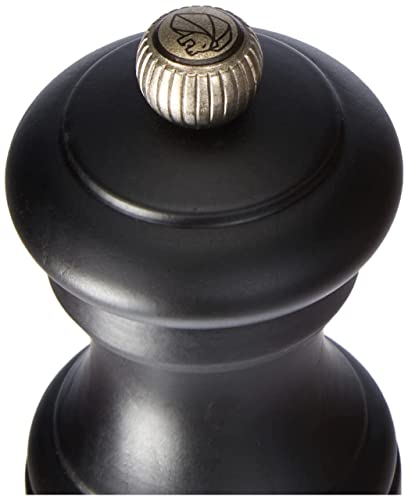 Peugeot Bistro Pepper Mill, 10cm-4inc, Matte Black