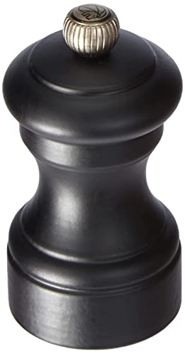 Peugeot Bistro Pepper Mill, 10cm-4inc, Matte Black