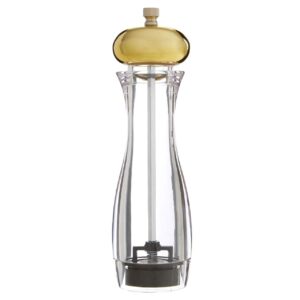 premier housewares salt/pepper mill, ceramic, metal, ps - polystyrene