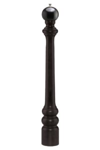 chef specialties princess pepper mill, 36 inch, ebony