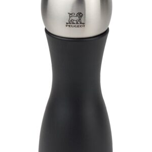 Peugeot Fidji 6 inch Black Matte Salt/Pepper Mill Set