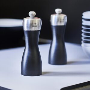 Peugeot Fidji 6 inch Black Matte Salt/Pepper Mill Set