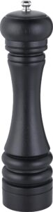 trudeau black seville pepper mill wood, "10"