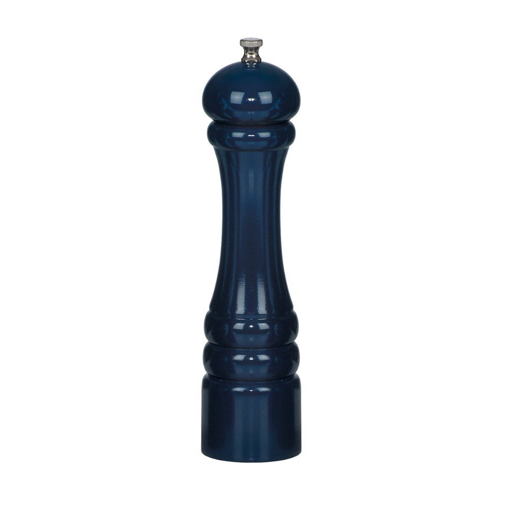 Chef Specialties 10 Inch Imperial Pepper Mill - Cobalt Blue - Made in USA