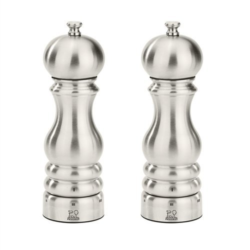 Peugeot Paris Chef u'Select Stainless Steel 7" Pepper & Salt Mill Set