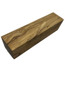 exotic wood zone's olivewood pepper mill blank 3" x 3" x 12" | turning square wood blocks