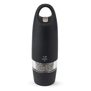 peugeot zest pepper mill, 7.09in, black