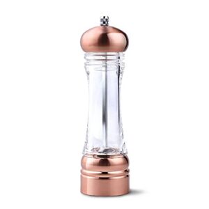 pepper grinder large rose gold home pepper grinder manual grinder bottle salt and pepper grinders for kitchen dining cooking bbq