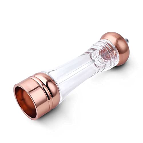 Pepper Grinder Large Rose Gold Home Pepper Grinder Manual Grinder Bottle Salt And Pepper Grinders For Kitchen Dining Cooking Bbq