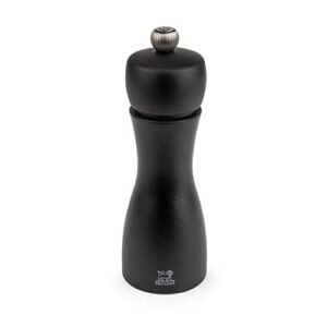 peugeot tahiti 6 inch pepper mill, black matte