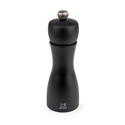 Peugeot Tahiti 6 Inch Pepper Mill, Black Matte