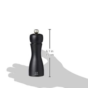 Peugeot Tahiti 6 Inch Pepper Mill, Black Matte