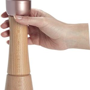 Kamenstein Nottingham Beechwood Spice Mill, 8-Inch, Natural