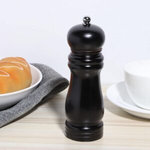 Pepper Grinder, Manual Pepper Grinder Adjustable Seasonings Grinding Tool Wooden Salt and Pepper Mills for Home Kitchen Use