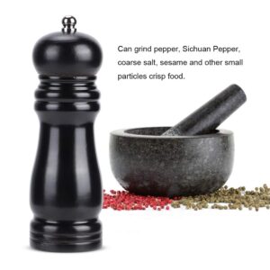 Pepper Grinder, Manual Pepper Grinder Adjustable Seasonings Grinding Tool Wooden Salt and Pepper Mills for Home Kitchen Use