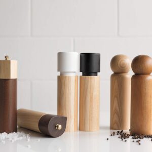 Now Designs Droplet Pepper Mill, Natural