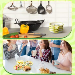 4 Pcs Ceramic Spoon Rest Lemon Spoon Rest for Stove Top Lemon Kitchen Decor Cute Lemon Tea Spoon Rest Farmhouse Housewarming Gifts Cooking Utensil Holder for Kitchen Counter Decoration (Lemon)