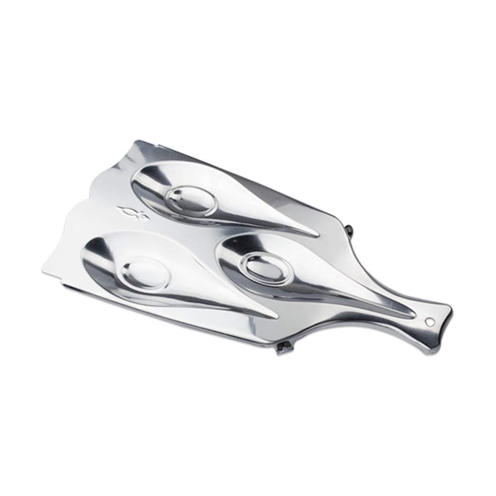 Stainless Spoon Rest,Spoon Rests,Sturdy and Durable Stainless Steel Spoon Rests for Kitchen