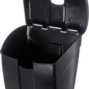 San Jamar Saf-T-Ice Plastic Scoop Caddy for Scoops, 86 oz, Black