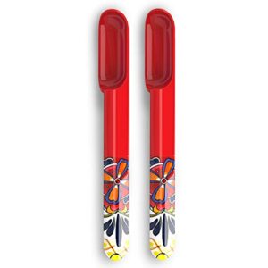 prepara taco spoon, set of 2, red