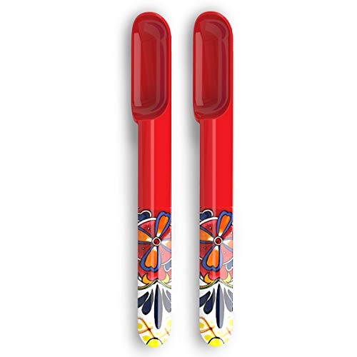 Prepara Taco Spoon, Set of 2, Red