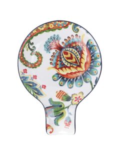 bico protea cynaroides ceramic spoon rest, house warming gift, dishwasher safe