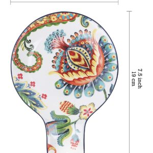 Bico Protea Cynaroides Ceramic Spoon Rest, House Warming Gift, Dishwasher Safe