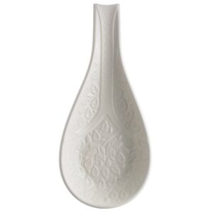 mason cash in the forest stoneware spoon rest, cream