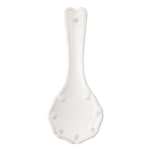 juliska berry & thread spoon rest - whitewash