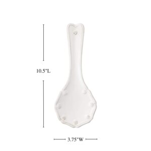 Juliska Berry & Thread Spoon Rest - Whitewash