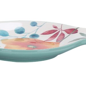 Bico Flower Carnival Ceramic Spoon Rest, House Warming Gift, Dishwasher Safe