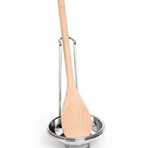 Fox Run Vertical Spoon Holder, 4.75 x 7.5 inches, Stainless Steel