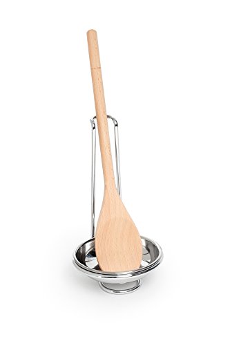 Fox Run Vertical Spoon Holder, 4.75 x 7.5 inches, Stainless Steel