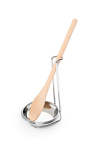 Fox Run Vertical Spoon Holder, 4.75 x 7.5 inches, Stainless Steel