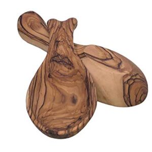 Handmade Olive Wood Kitchen Spoon Rest from Holy Land/Bethlehem