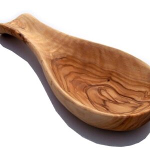 Handmade Olive Wood Kitchen Spoon Rest from Holy Land/Bethlehem