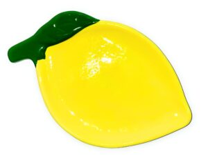 ceramic lemon shaped spoon rest