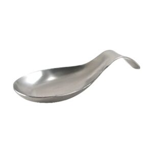 grant howard stainless steel spoon rest, silver