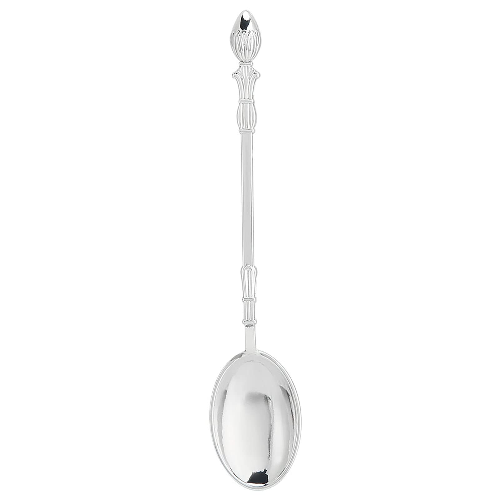 Holder Tableware Storage Stainless Steel Spoon Tableware Kit with Zinc Alloy Swan Shape Holder Storage Organizer (Silver)